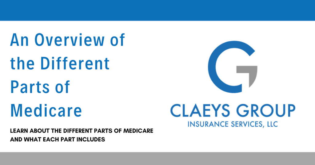 An Overview Of The Different Parts Of Medicare - Claeys Group Insurance ...